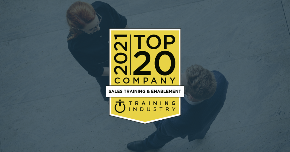TOP 20 Training Industry™ 2021 - Mercuri International